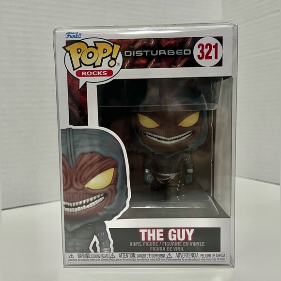 Funko | Other | 223 Pop Rocks Disturbed The Guy Funko Pop 32 | Poshmark